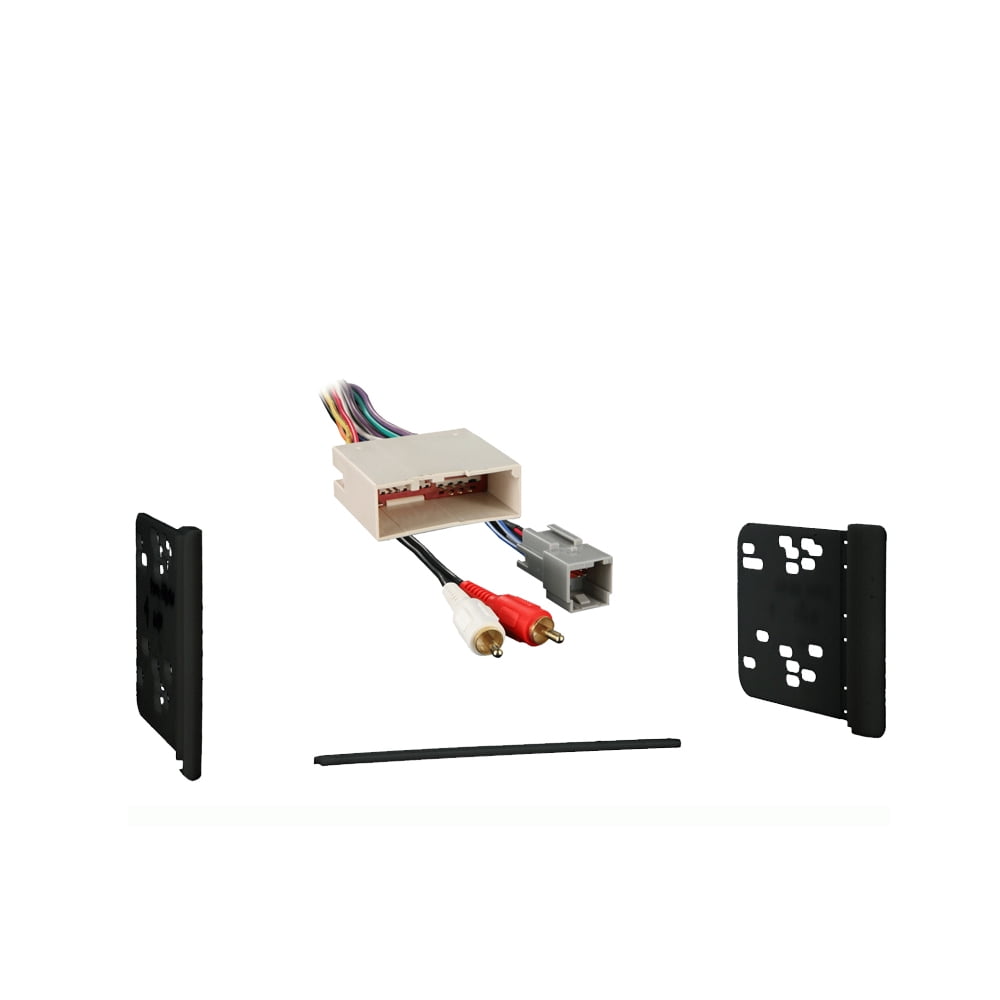 Ford Ranger 1998-2011 Double DIN Stereo Harness Radio Install Dash Kit ...