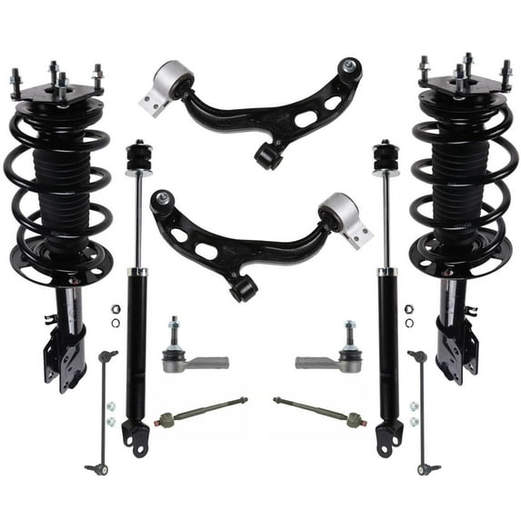 Fits Front Wheel Drive Explorer 13-15 Front Struts Rear Shocks Lower ...