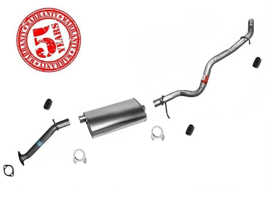 Fits GM 01-04 for 4x4 for S10 Pick Up Crew Cab 4.3L V6 Pipe & Muffler ...