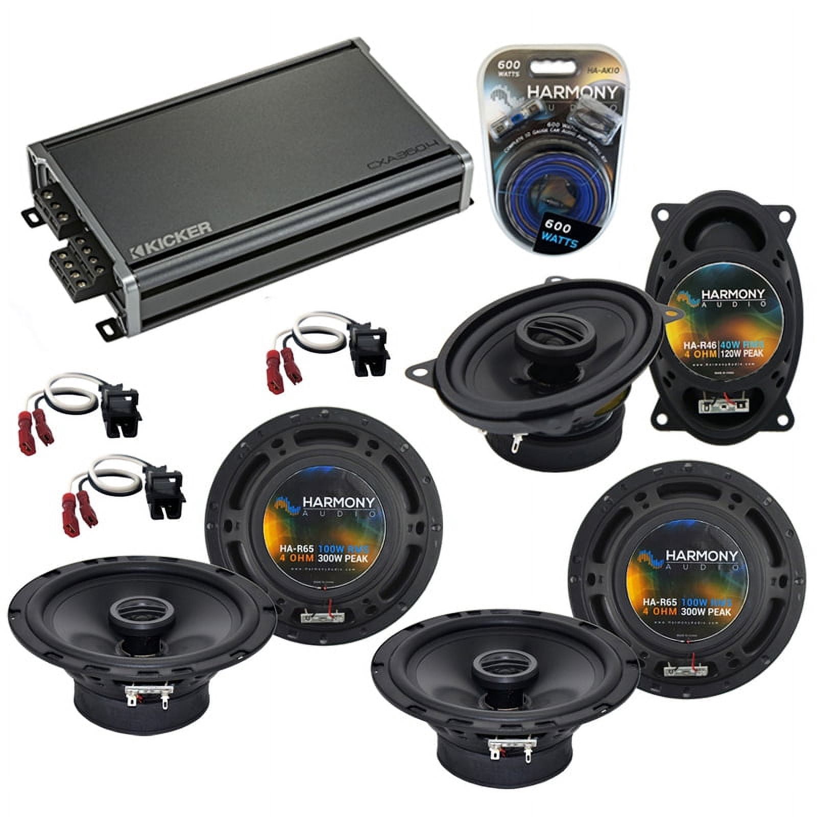 Fits GMC Safari Mini Van 1996-2005 Speaker Upgrade Harmony Speakers ...