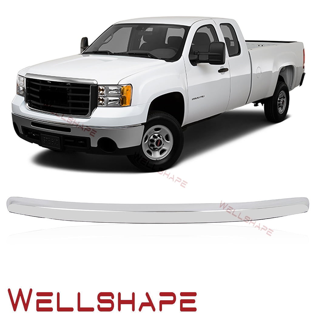 Fits GMC Sierra 2500HD 3500HD 2011-2014 Front Hood Molding Trim Chrome ...