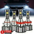 Fits Honda City 2015-2020 LED Headlight Full-Compatible Kit 9005/HB3 ...