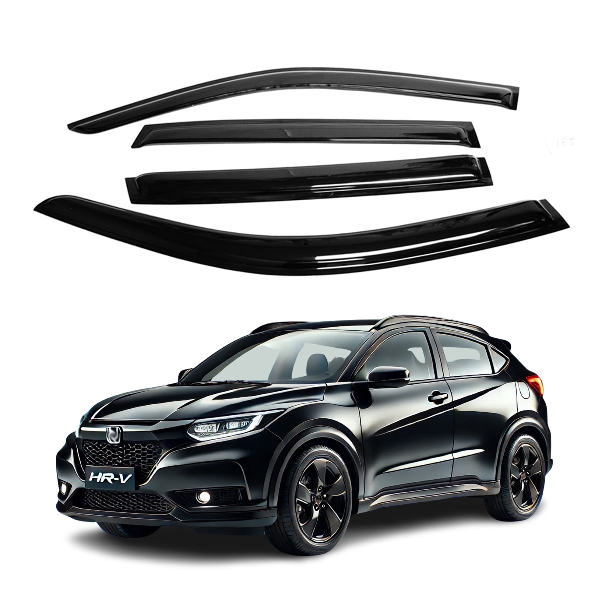 Fits Honda HR-V 2023+ Acrylic Window Visor Sun Rain Deflector Guard ...