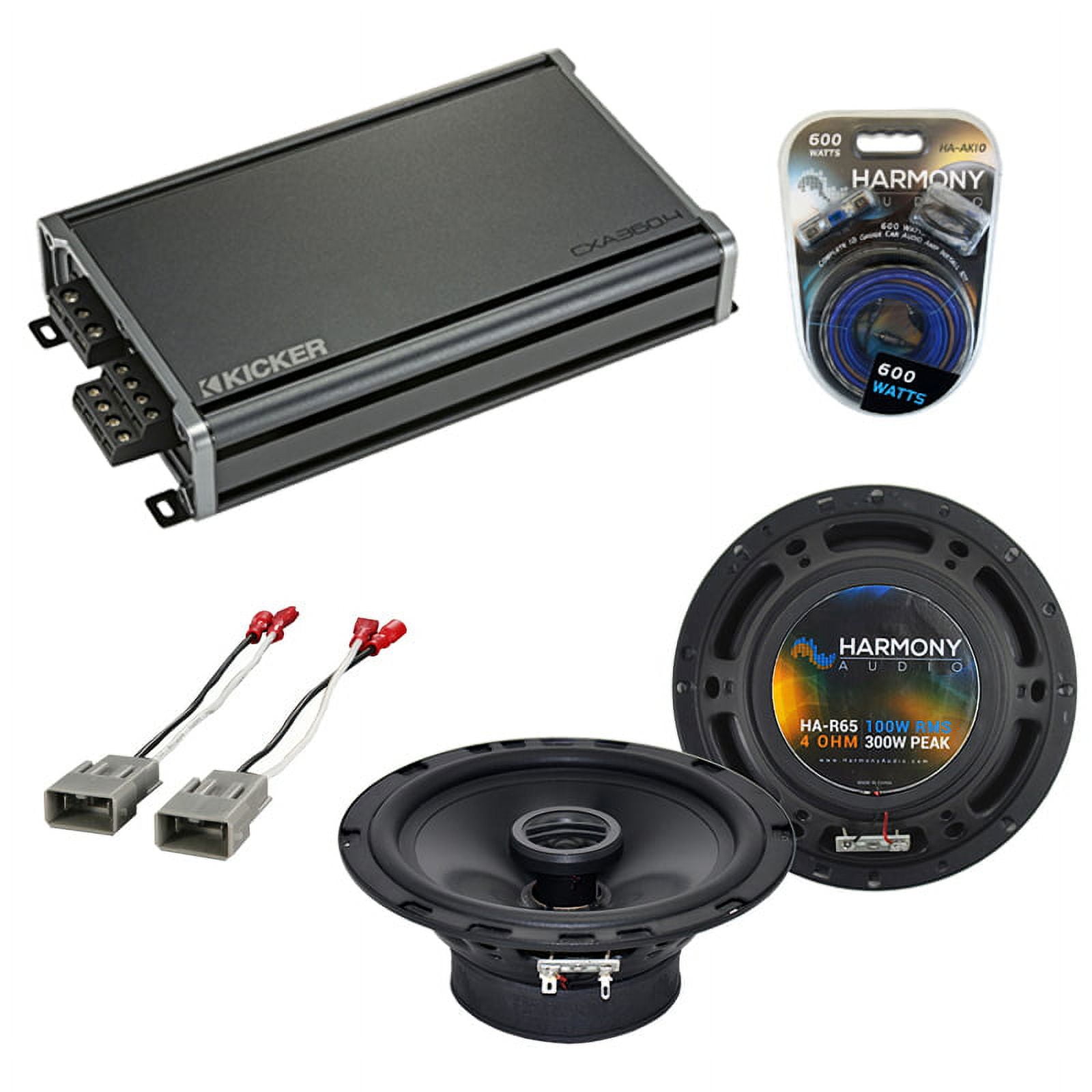 Fits Honda S2000 2000-2009 Speaker Replacement Harmony R65 & CXA360.4 ...