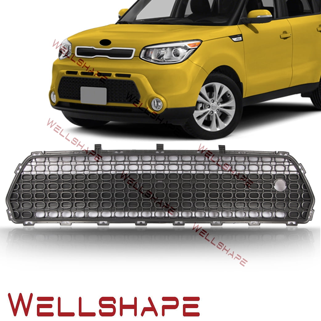 Fits Kia Soul 2014-2016 Front Bumper Lower Grille 86561B2000 - Walmart.com