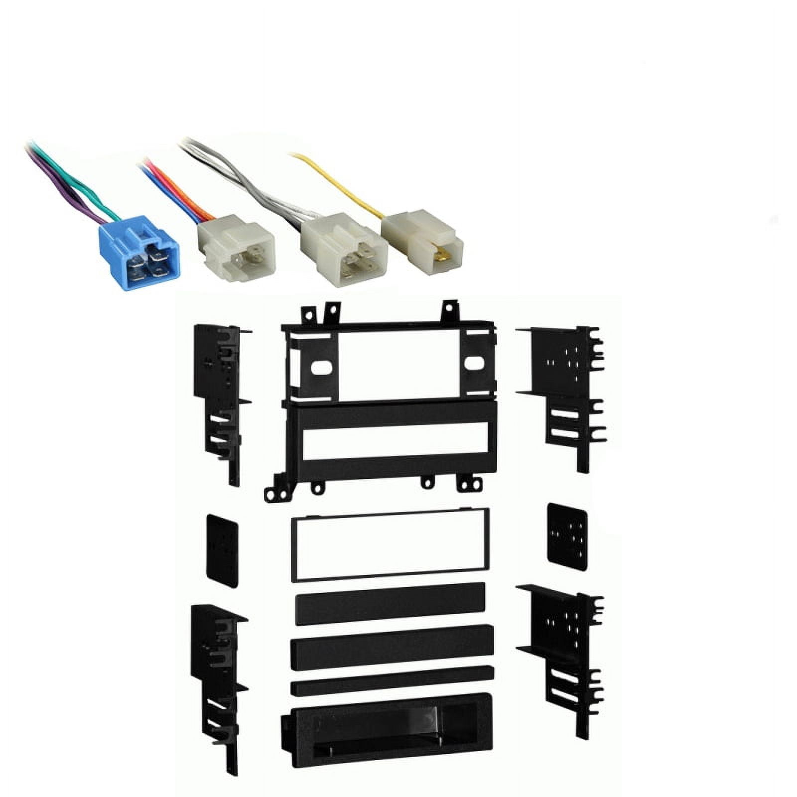 Mazda Miata 1990-1997 Car Audio Installation Kit: Single DIN Stereo ...