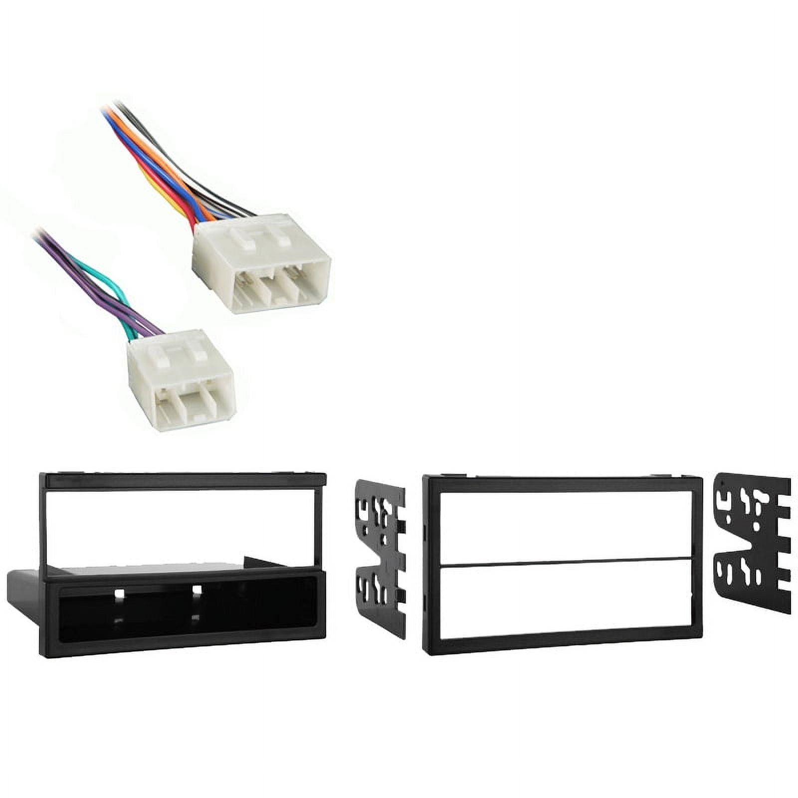 Fits Mazda Miata MX-5 2001 Multi DIN Stereo Harness Radio Install Dash ...