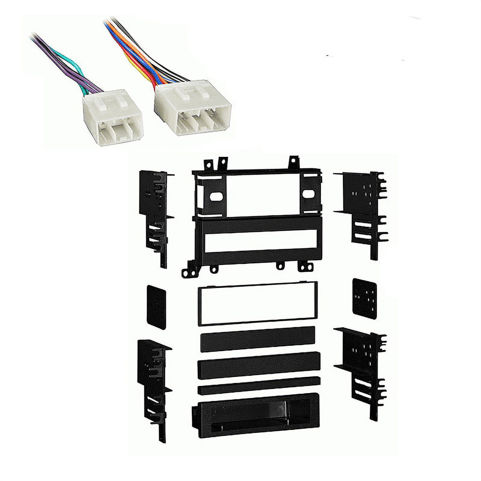 Fits Mazda RX7 1990-1991 Single DIN Aftermarket Harness Radio Install ...