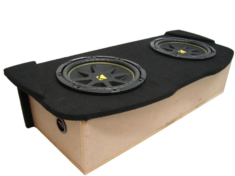 Fits Nissan 350Z Coupe 03-08 Dual 10" Sub Box Enclosure Kicker C10 Comp ...