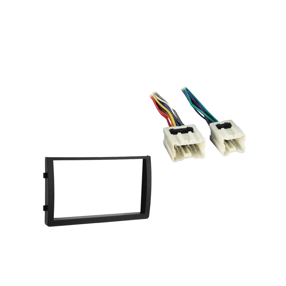 Car Audio Installation Kit: Nissan Altima 2005-2006 Double DIN Stereo ...
