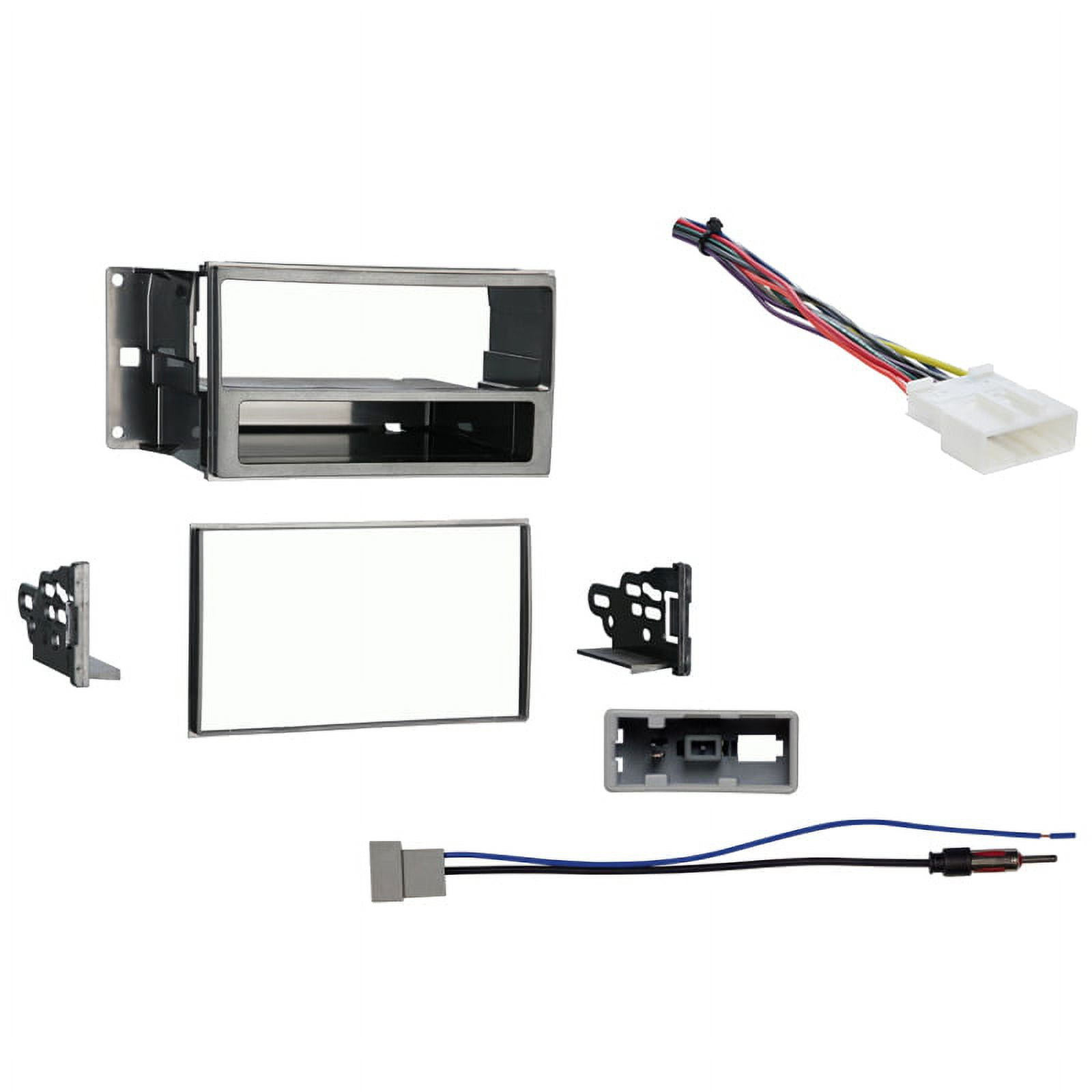 Fits Nissan Cube 09-14 Single/Double DIN Harness Radio Install Dash Kit ...