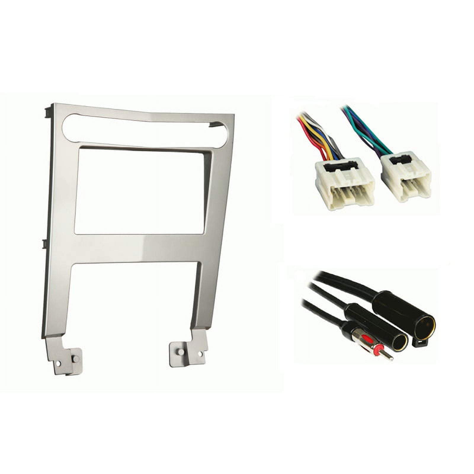 Fits Nissan Maxima 2004-2006 Double DIN Stereo Harness Radio Install ...
