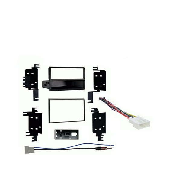 Metra Radio Dash Kit for Nissan Versa S, S+, SV 2014, Multi DIN Harness ...