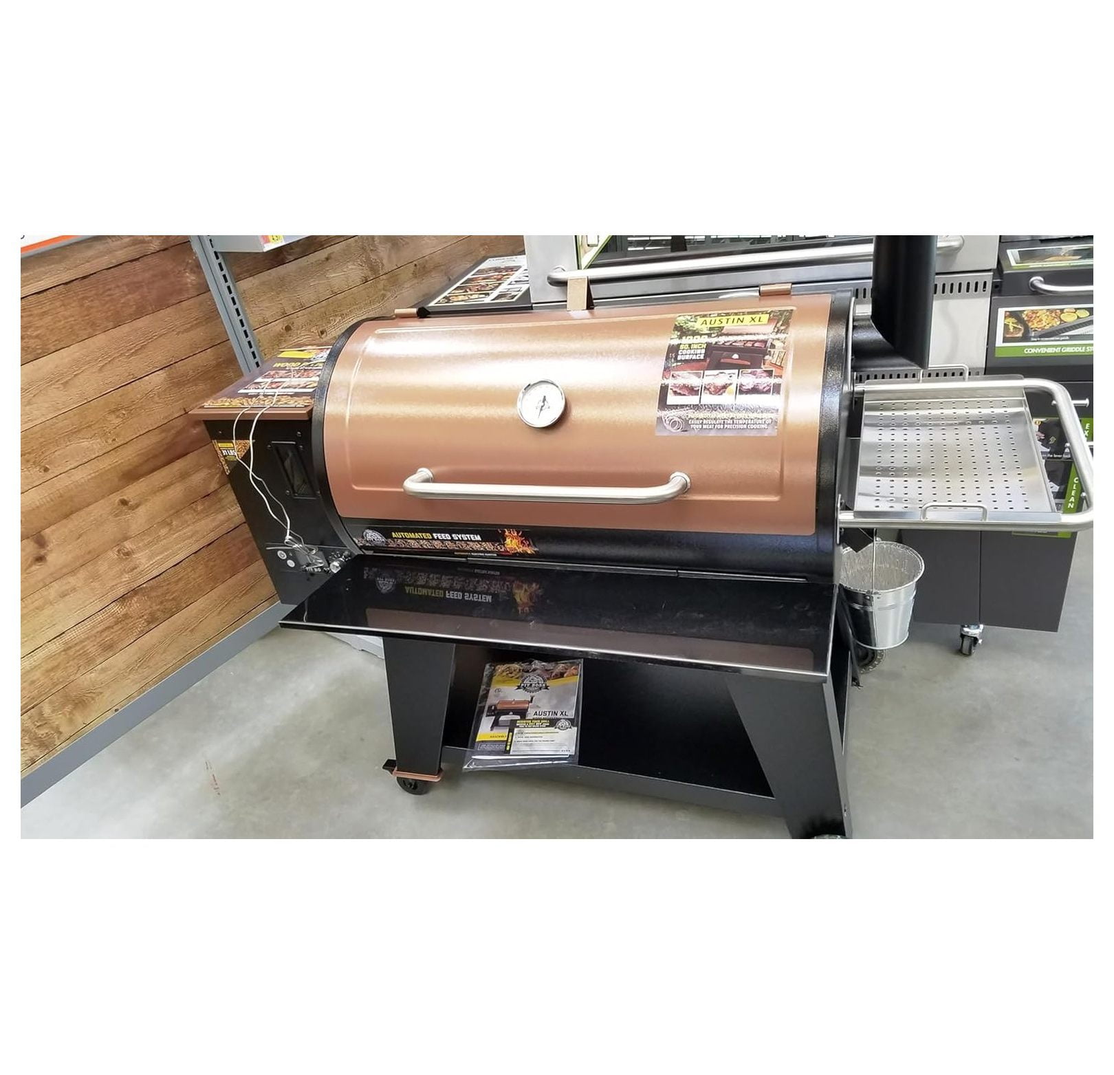 Fits Pit Austin XL 1000 Pellet Grill Powder Coated Aluminum Folding ...