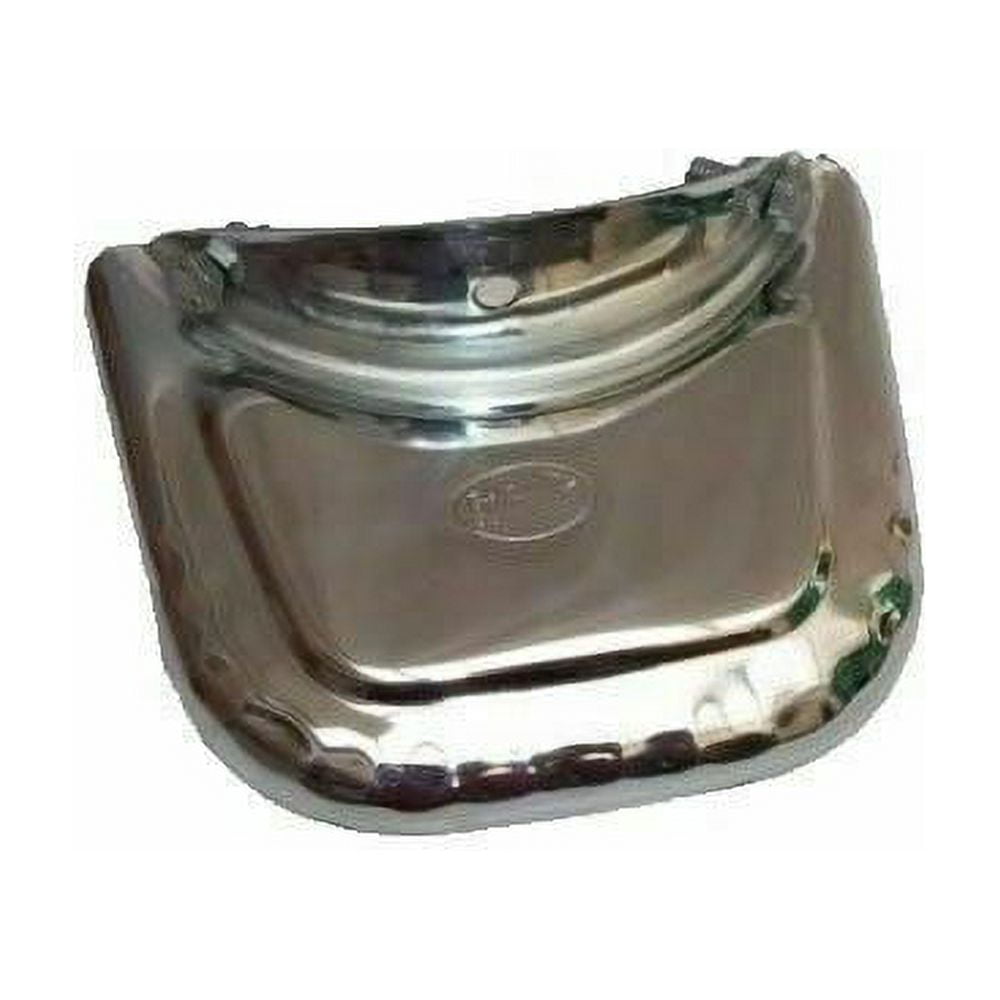 Fits Royal Enfield Bullet Early Model Mudguard Mud Flap Chrome Plated ...