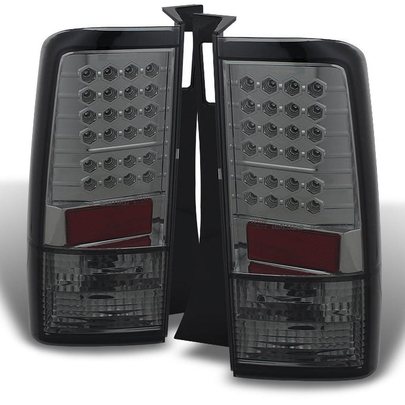 AKKON - For 03-07 Scion XB bB Smoked Smoke Rear LED Tail Lights Brake ...