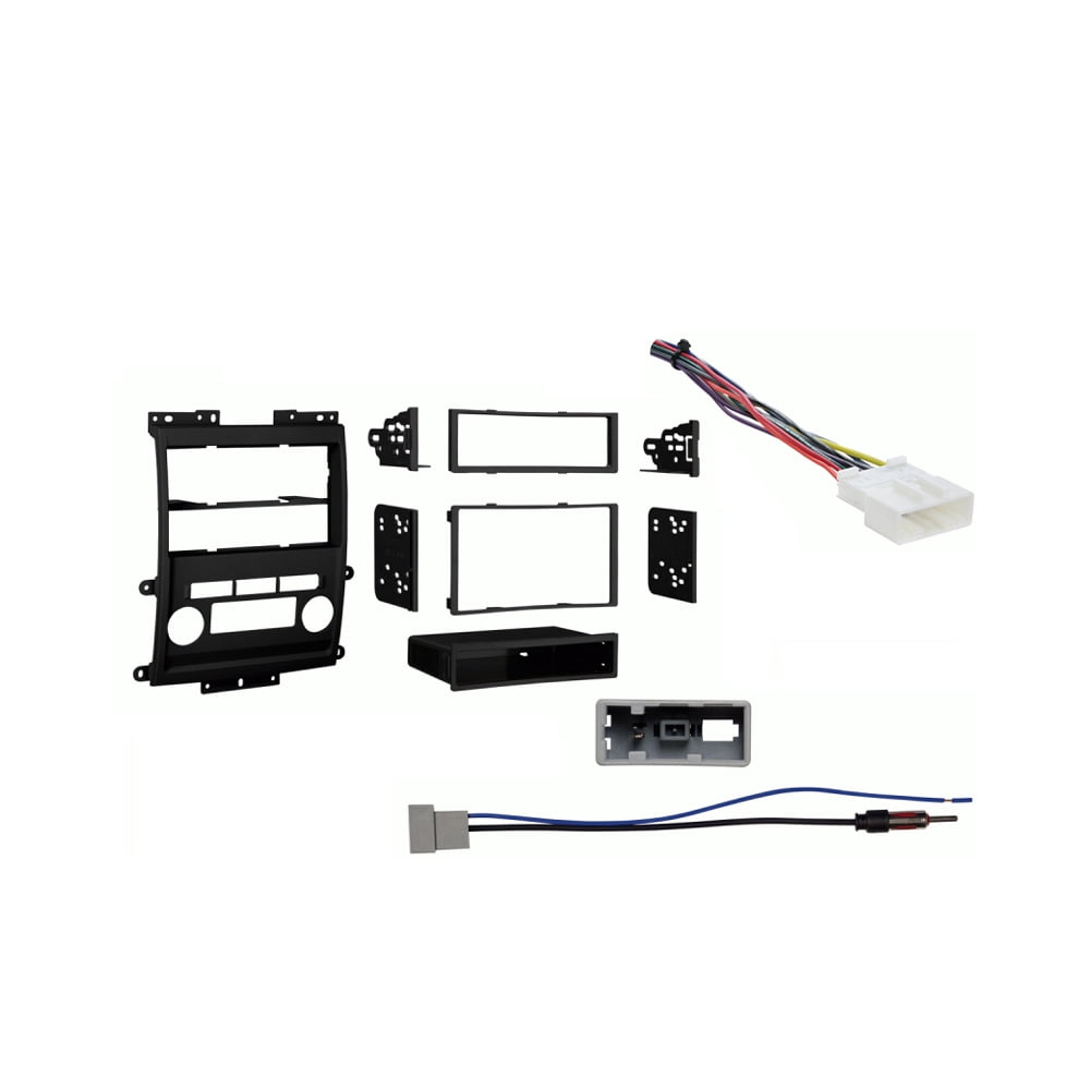 Fits Suzuki Equator Crew Cab 09-11 Black Dash Multi Harness Radio ...