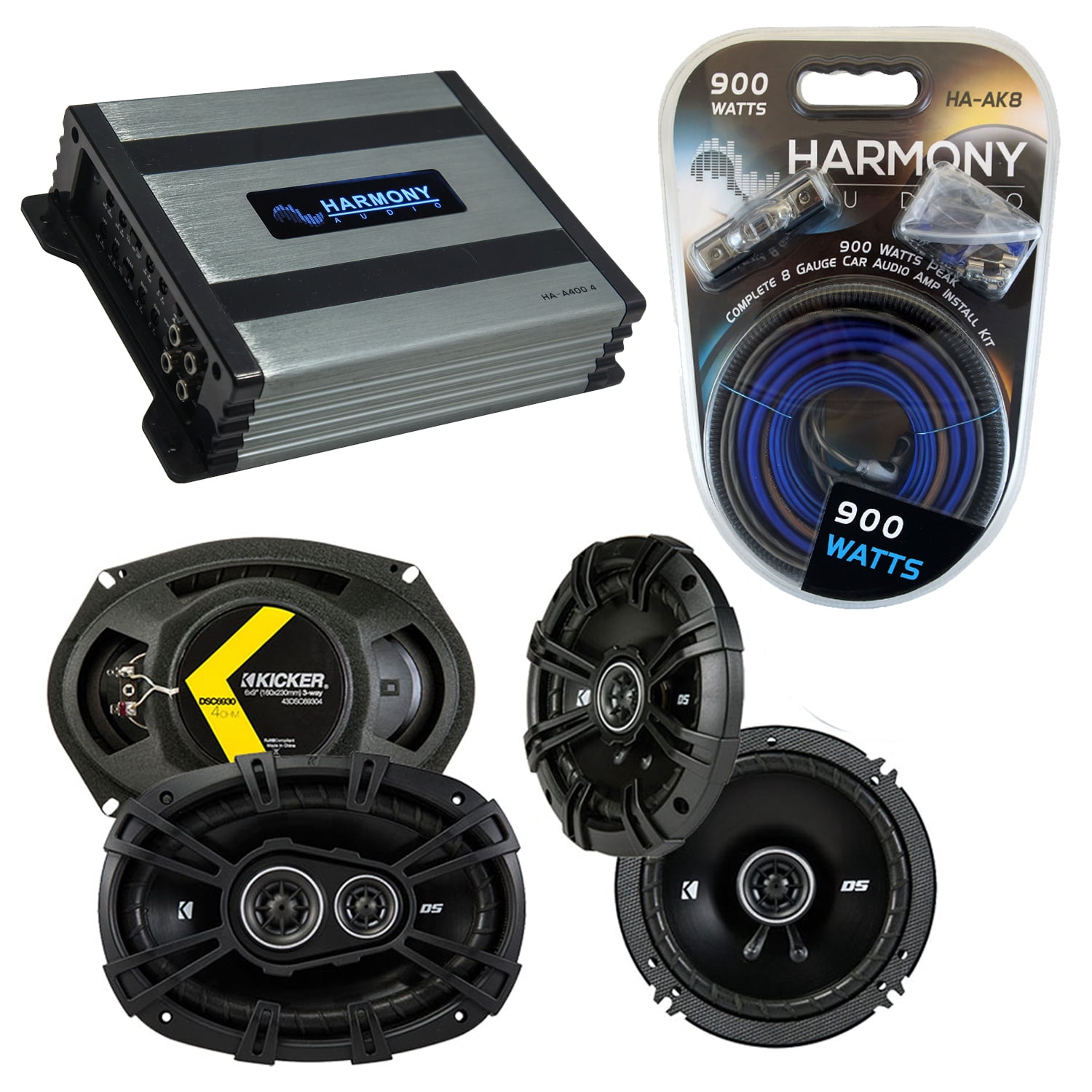 Fits Toyota Corolla 2009-2013 Speaker Upgrade Kicker DSC65 DSC693 HA ...