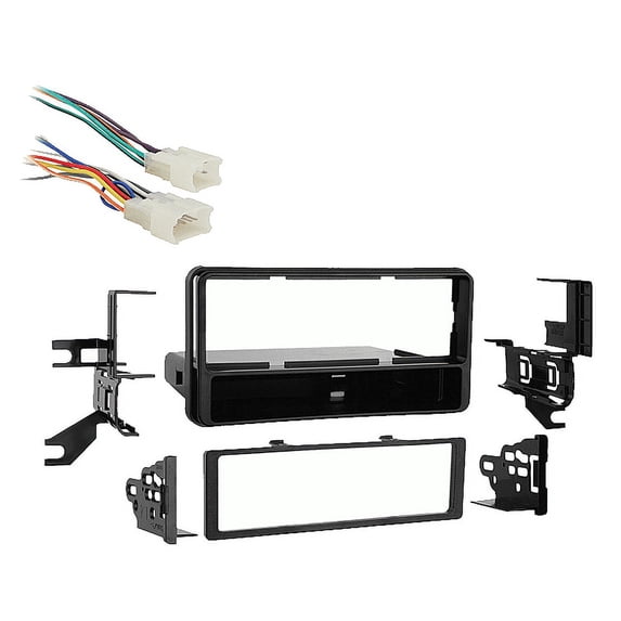 Fits Toyota FJ Cruiser 2007-2010 Single DIN Harness Radio Install Dash ...