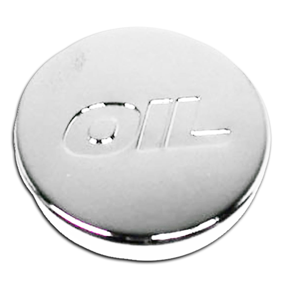 Cobra-Tek Fits Universal Chrome Top Push In Oil Cap Plug For Valve ...
