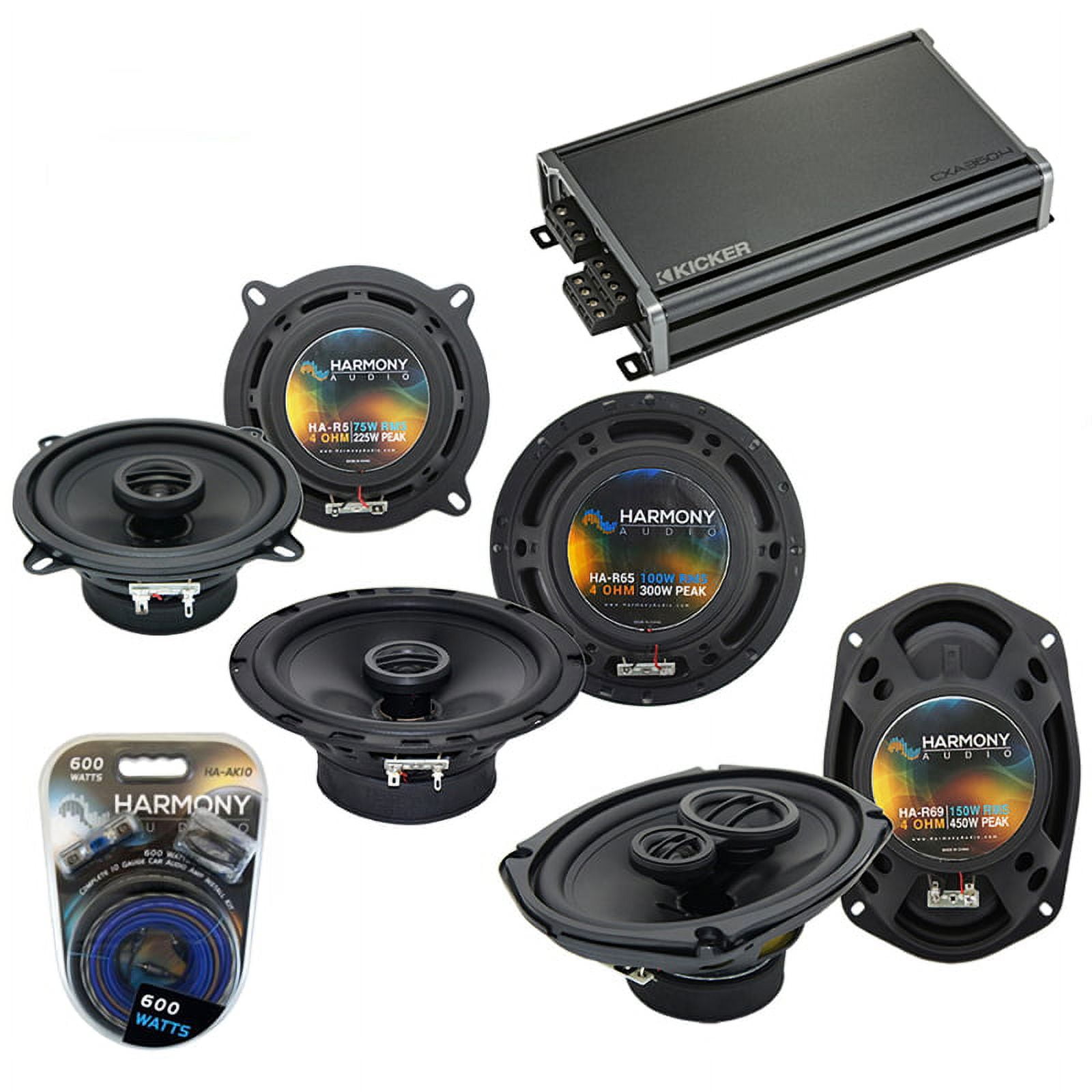 Fits Volvo V70/Cross Country/XC70 05-07 Speaker Upgrade Harmony ...