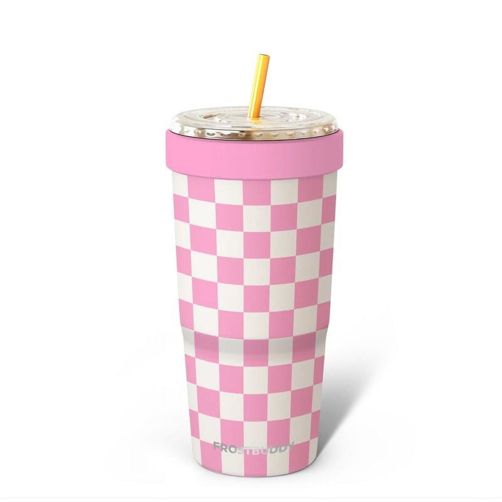 Fits all Sized Iced Coffee - Stainless Steel To-Go Cup Insulator ...
