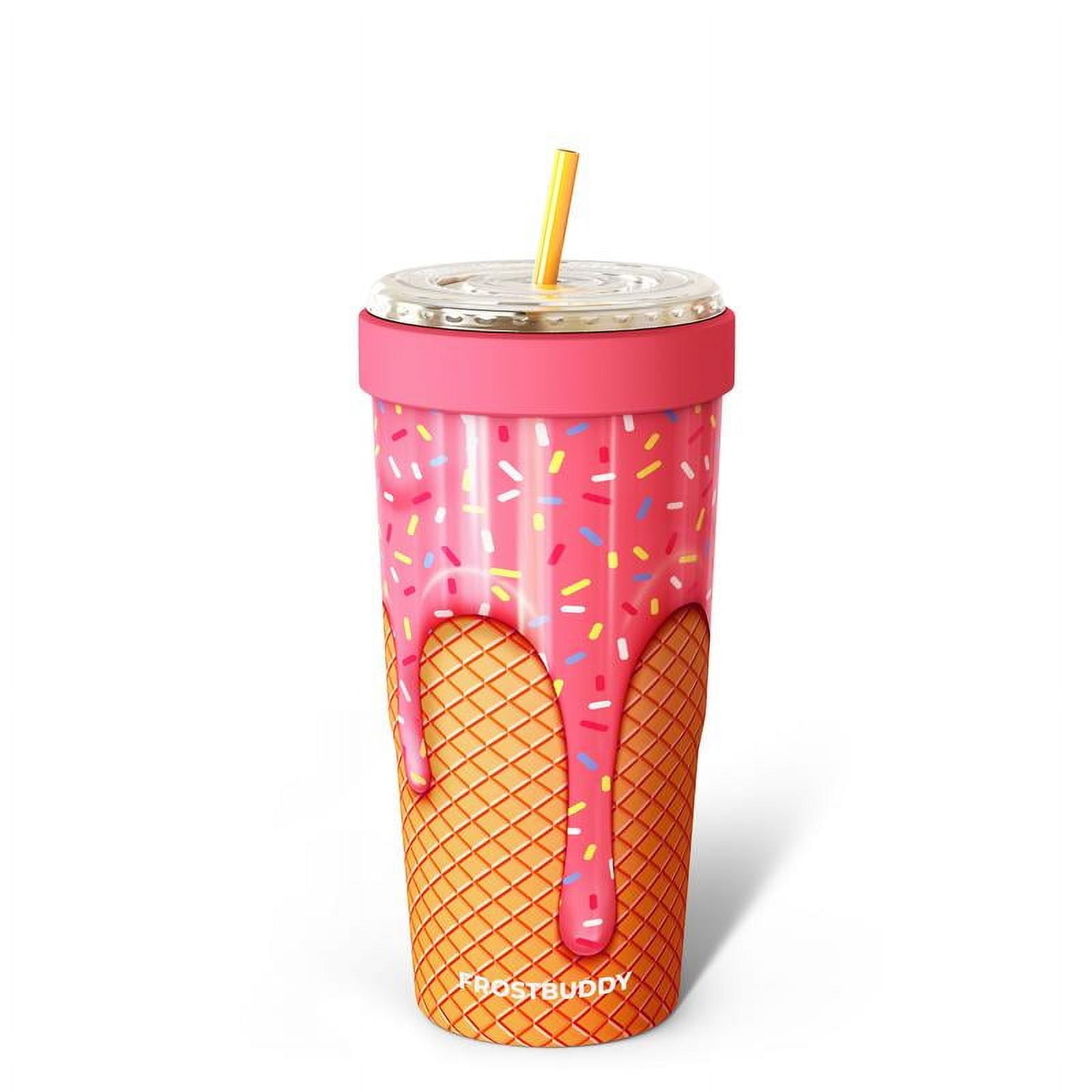 Fits all Sized Iced Coffee - Stainless Steel To-Go Cup Insulator ...