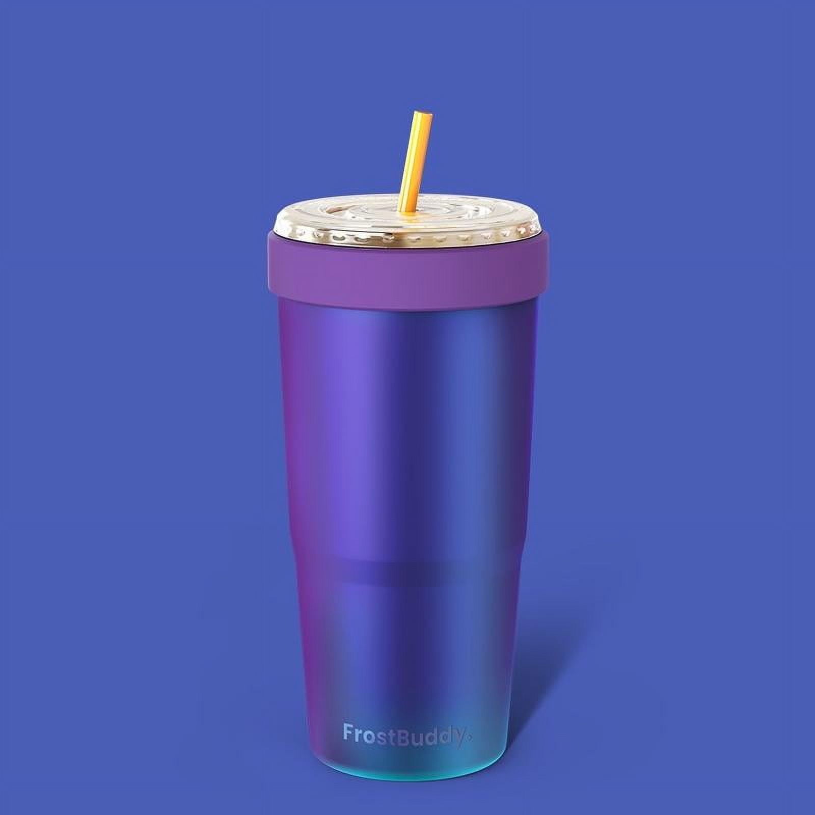 Fits all Sized Iced Coffee - Stainless Steel To-Go Cup Insulator ...