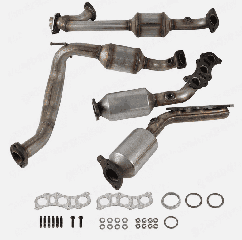 Fits for 2003-2009 Toyota 4RUNNER 4.0L ALL 4 Catalytic Converters ...