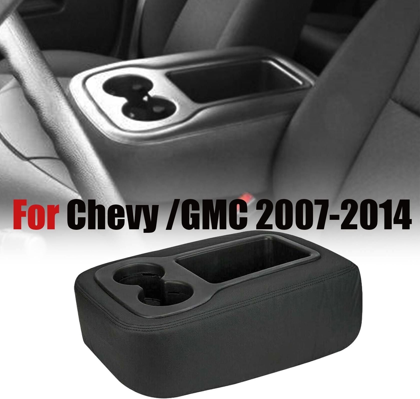 Fits for 2007-2014 Chevy Silverado Center Console Armrest Cloth Cover ...
