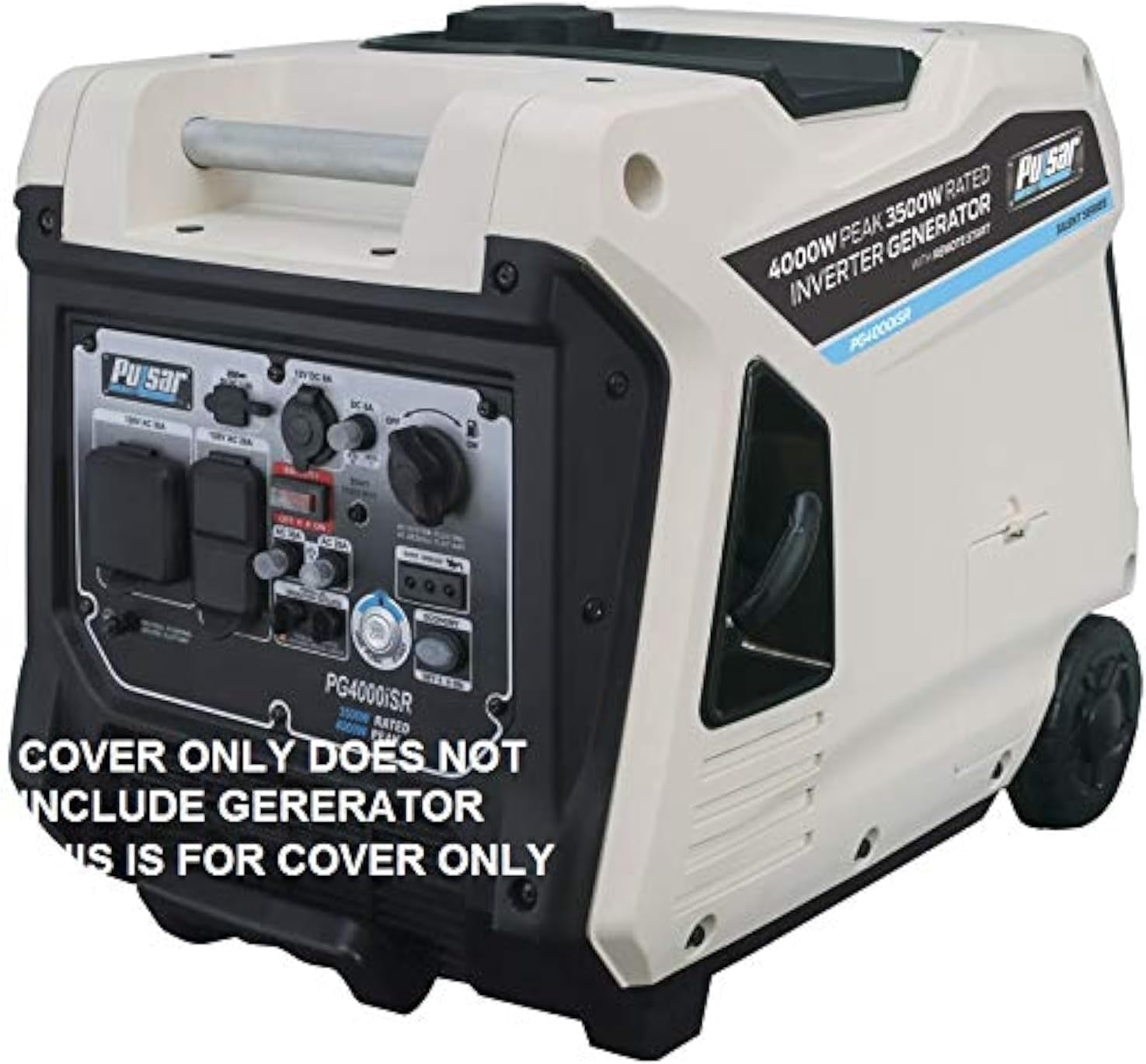 Fits the Pulsar 4000 watt Inverter Generator Cover (BLACK) COVER ONLY ...