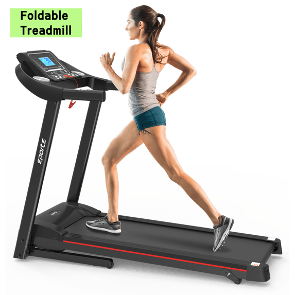 Fitshow App Home Foldable Treadmill with Incline, 250 LB Capacity ...