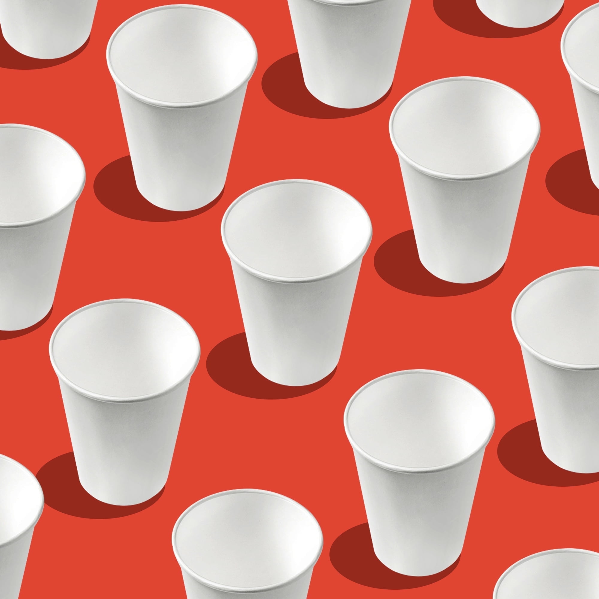 Fitsu Paper Coffee Cups,500 Count,16 oz - Walmart.com