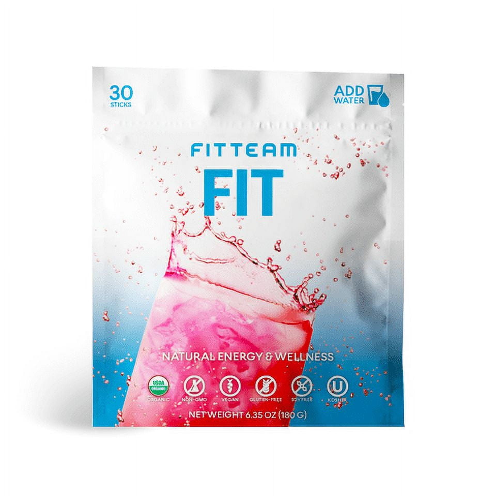 Fitteam Fit Organic USDA Certified Healthy Fitness Beverage with ...