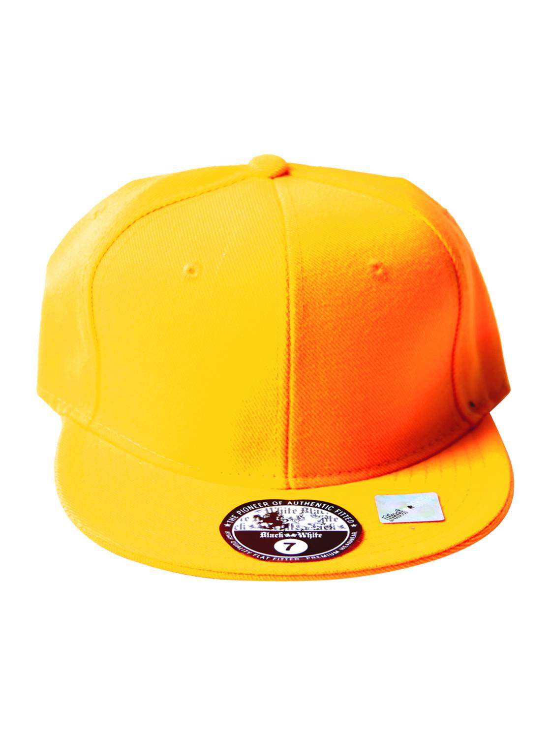 Fitted Acrylic Plain Style Mustard Hat 7 1/4 - Walmart.com