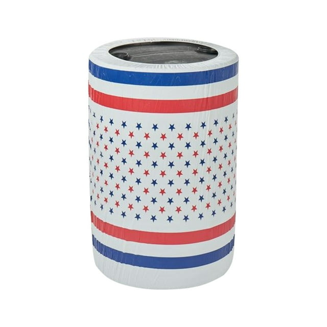 Fitted Kwik-Can Covers for 55 gal Drums, Patriotic - Walmart.com