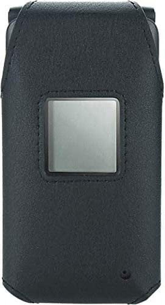 Fitted Leather Case for eTalk, Verizon KAZUNA eTalk Flip Phone Features ...