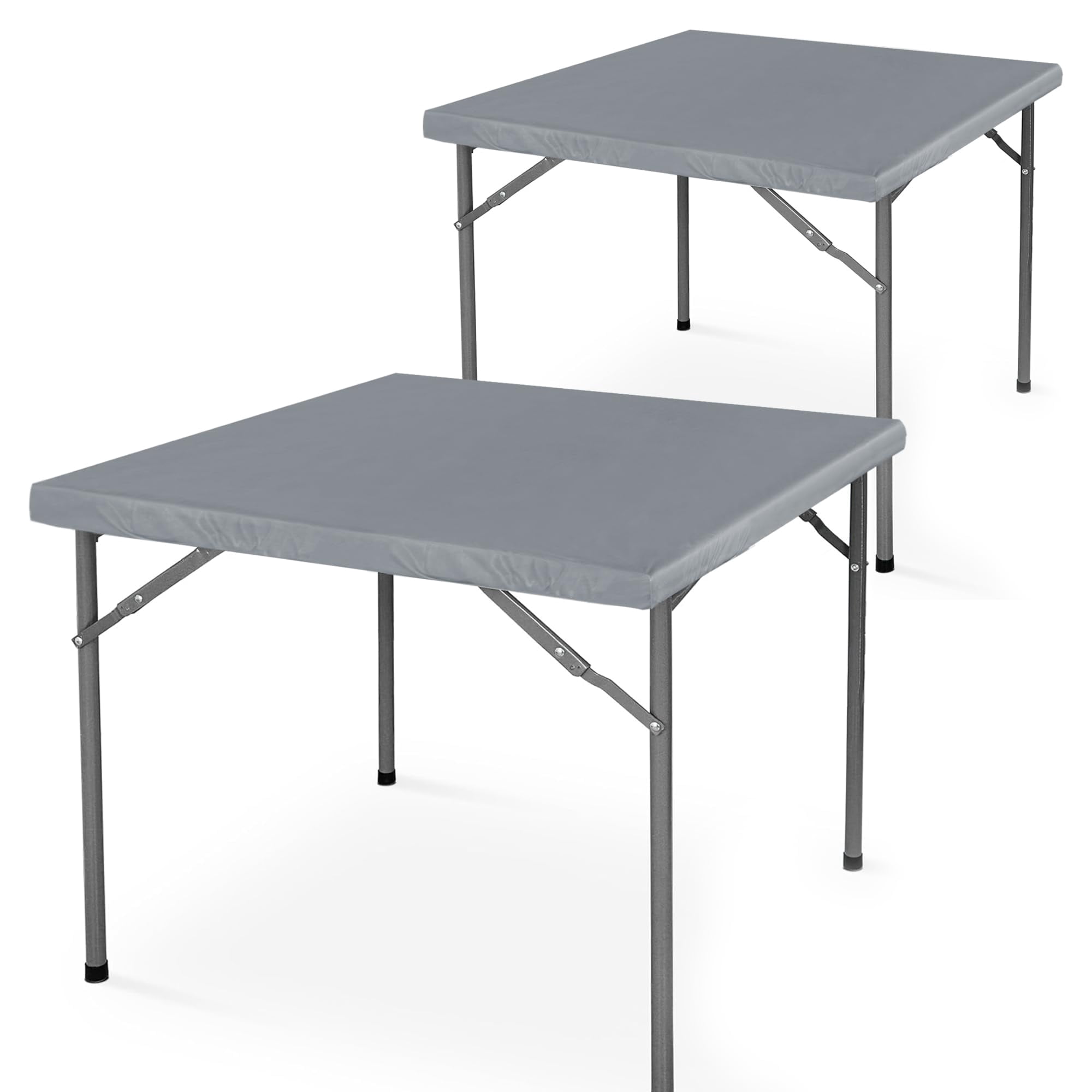 Fitted Rectangle Tablecloths 6-Pack Waterproof Vinyl with Flannel ...