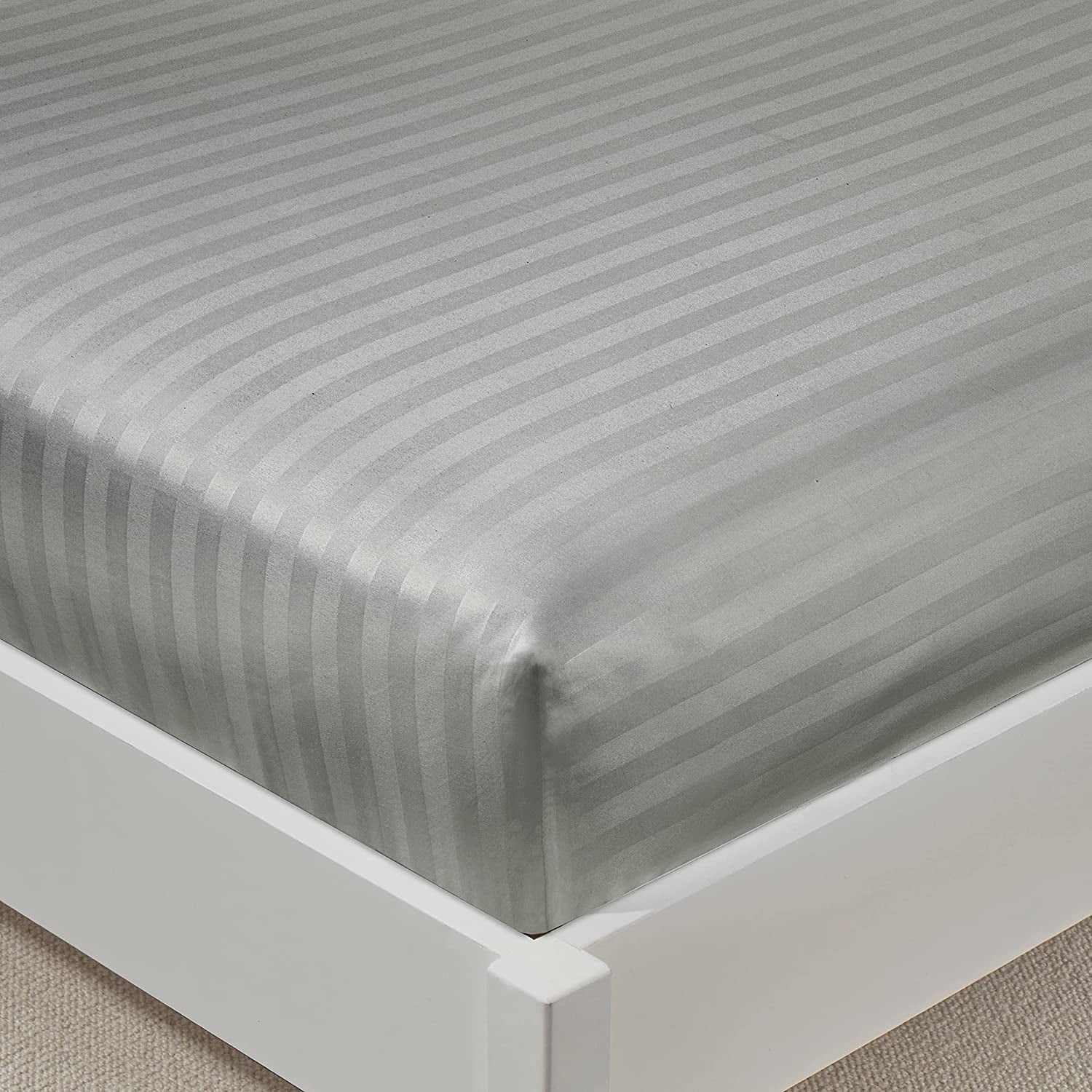 Fitted Sheet 1 Piece Only - 16" Inch Deep Pocket Twin-XXL Size Sheets ...