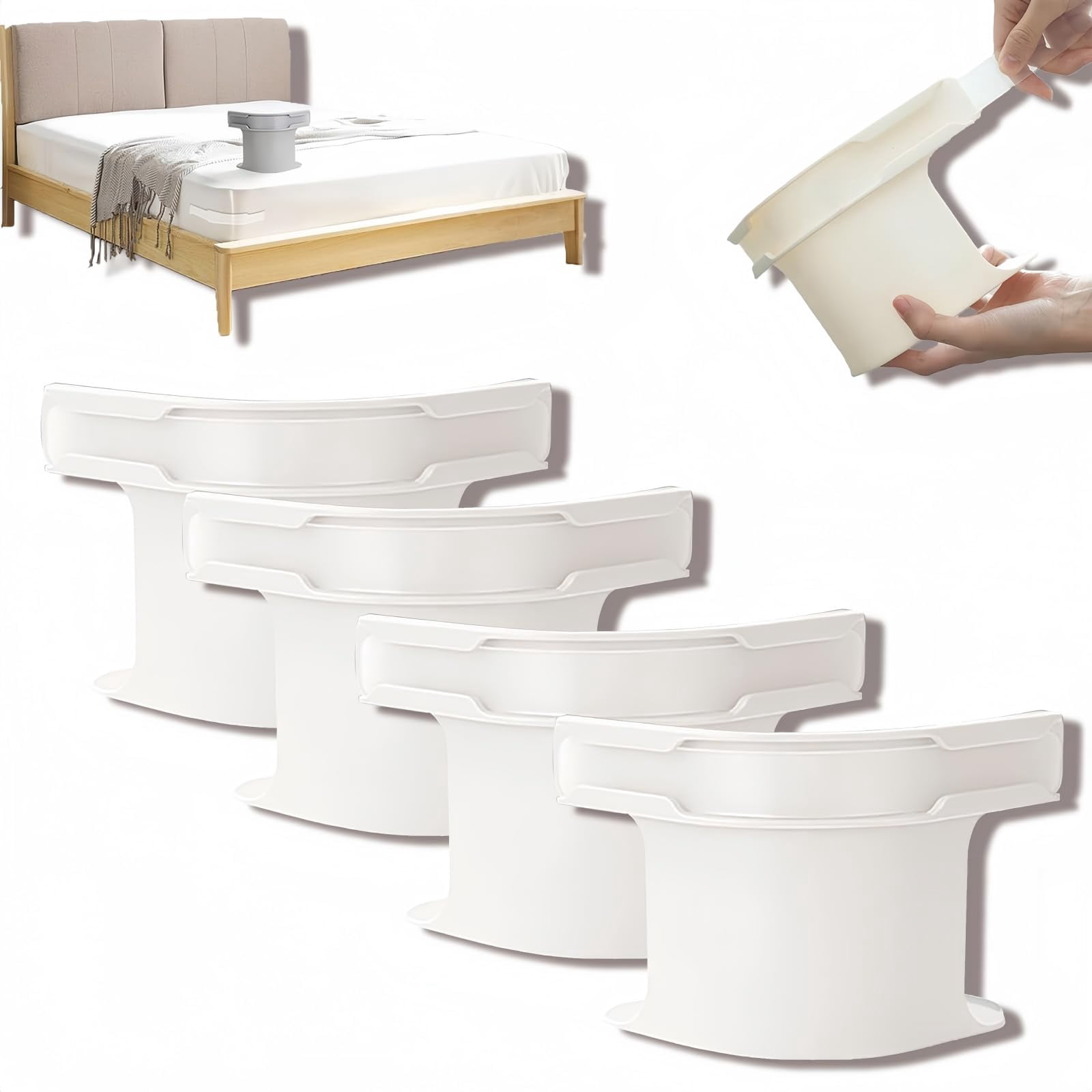 Fitted Sheet Holder,4-Piece Set,Specially Designed for Home Cleanliness ...