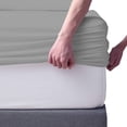 Fitted Sheet King 15 Inch Deep Pocket Long Staple Cotton 500 Thread ...