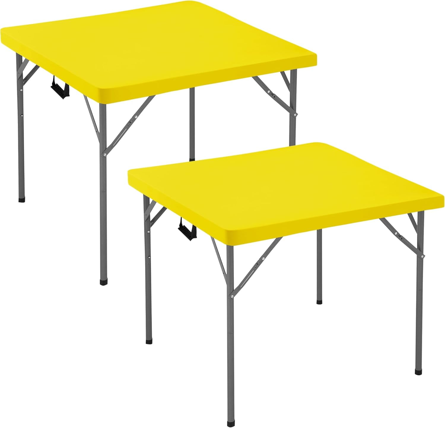Fitted Square Tablecloth 36x36 Inch-2 Pack Yellow Card Elastic Spandex ...