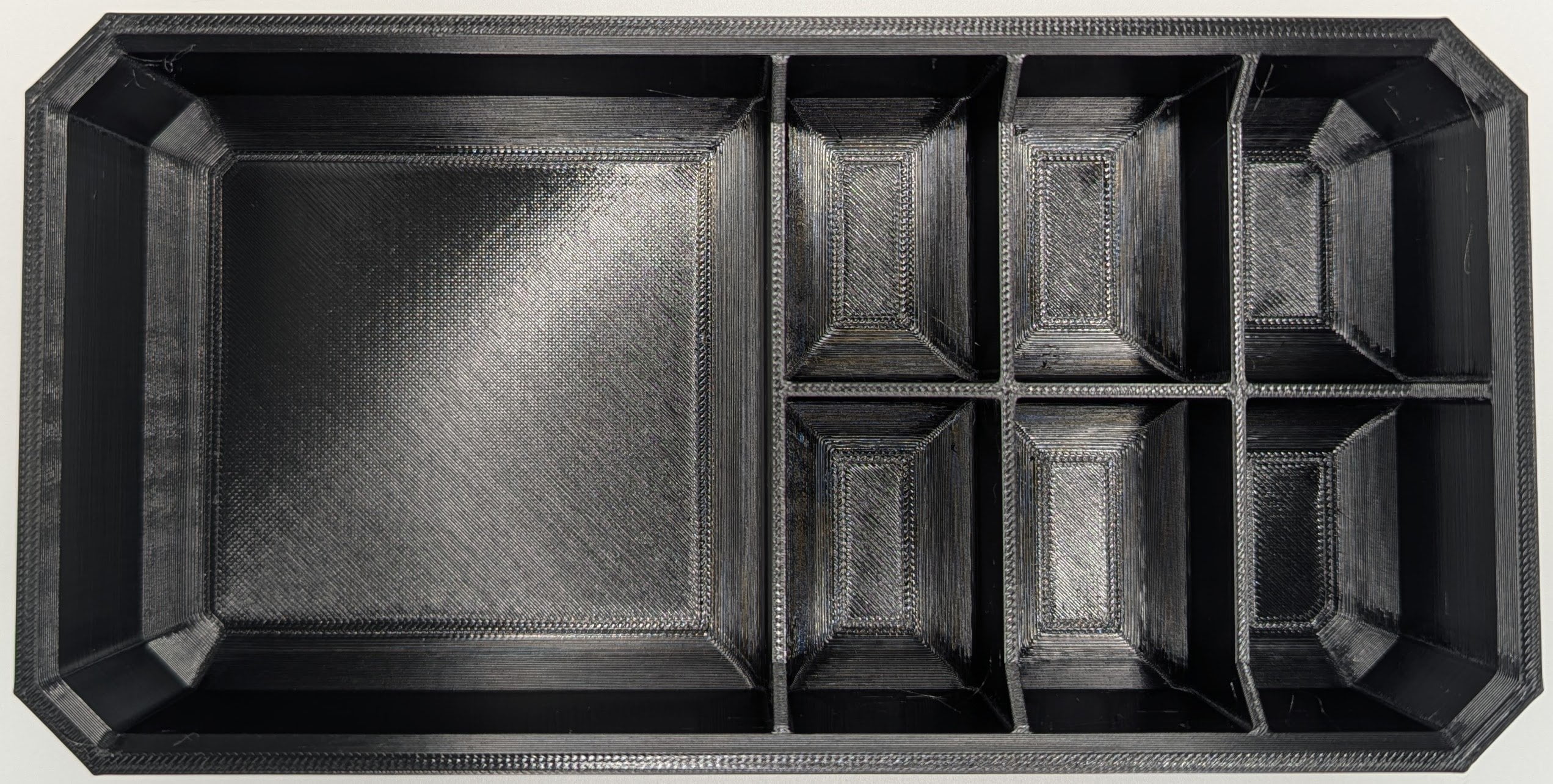 Fitter Critter Rectangle Slim Low Profile Bins / Organizers / Dividers ...