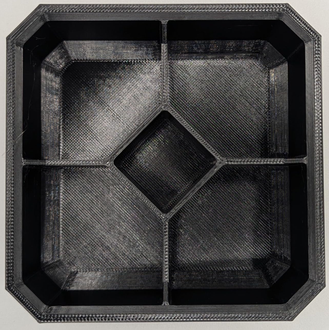 Fitter Critter Square Slim Low Profile Bins / Organizers / Dividers ...