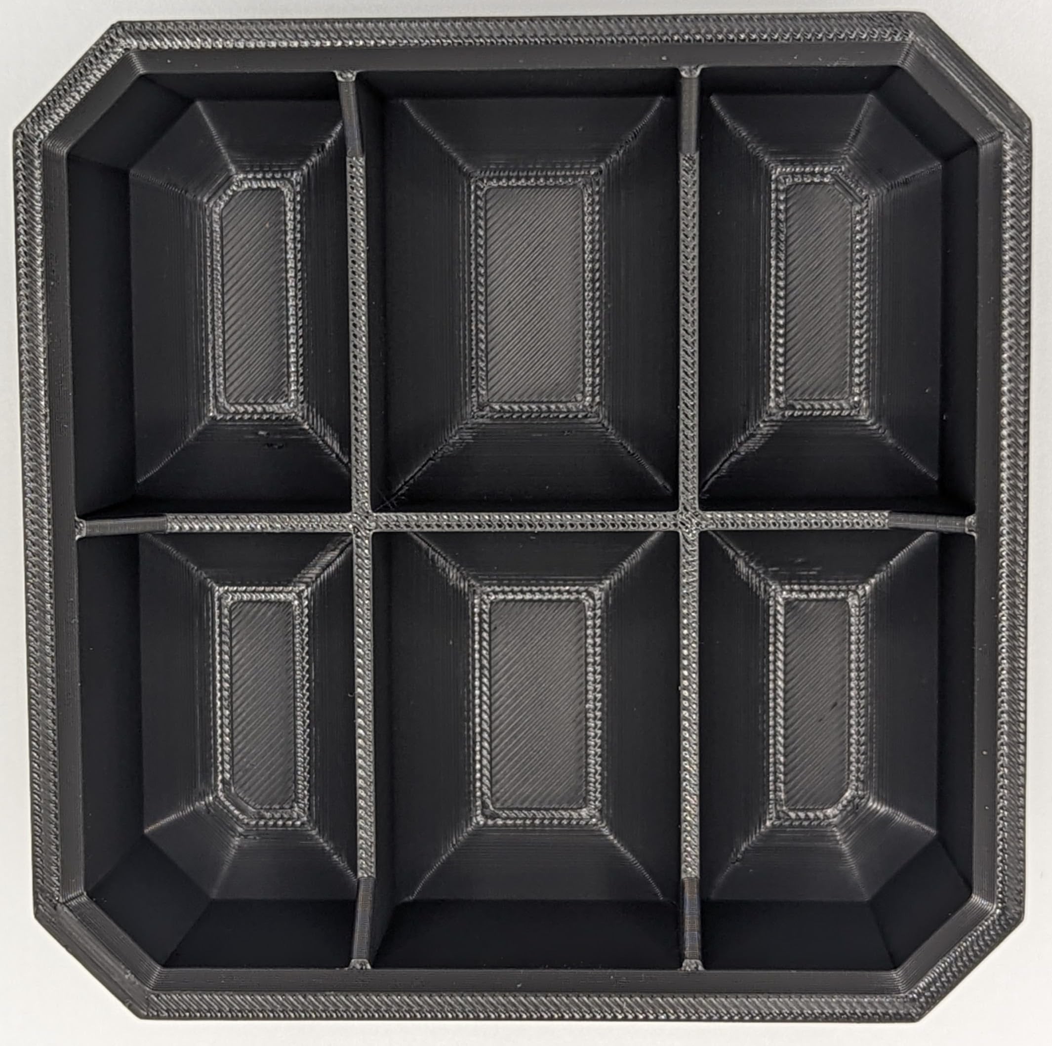 Fitter Critter Square Slim Low Profile Bins / Organizers / Dividers ...