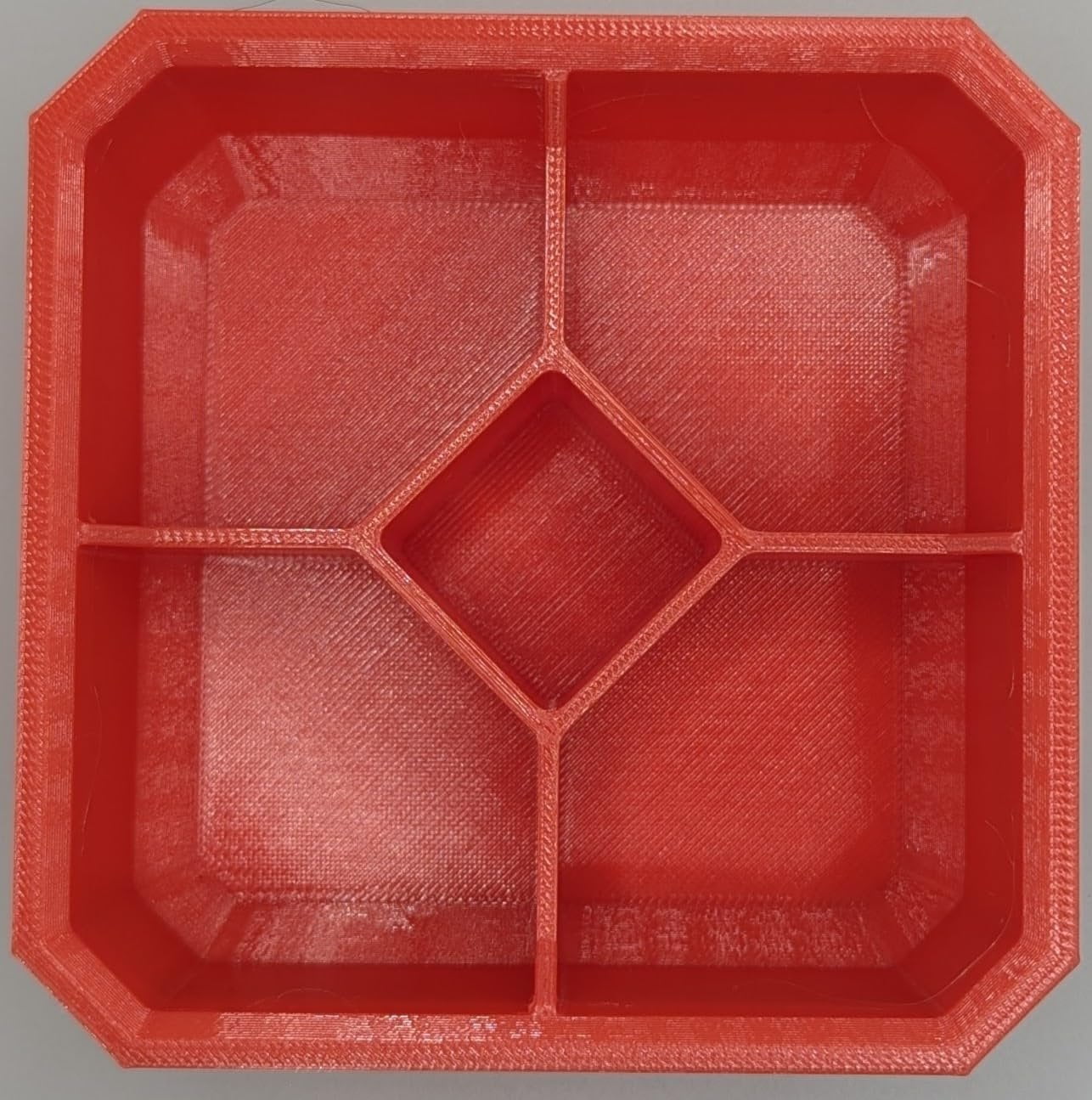 Fitter Critter Square Slim Low Profile Bins / Organizers / Dividers ...