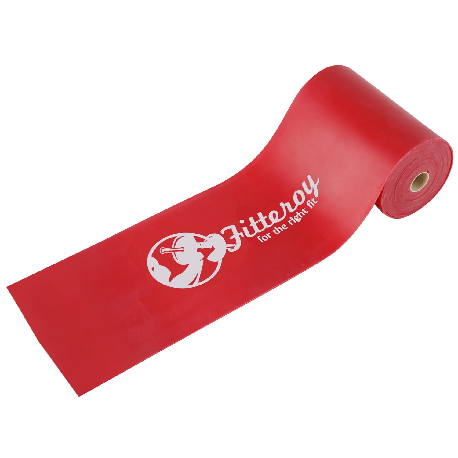 Fitteroy Compression Floss Bands, Extra Wide 4 Inch Red, Heavy Elastic ...