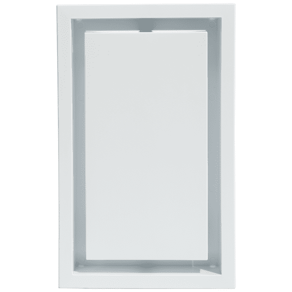 Fittes Framed Wall Vent [Lite], Minimalist ABS Plastic HVAC Air Return ...