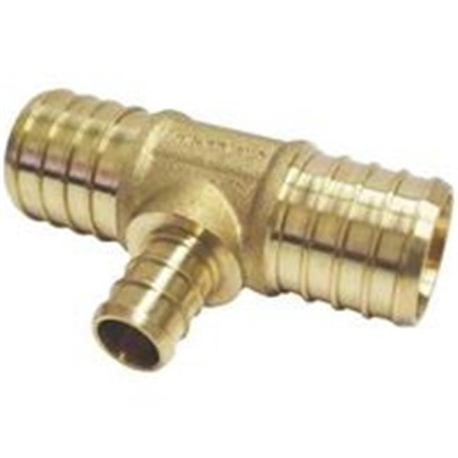 Fitting Pex Tee 1X1X1/2 Brass APXT1112 - Walmart.com