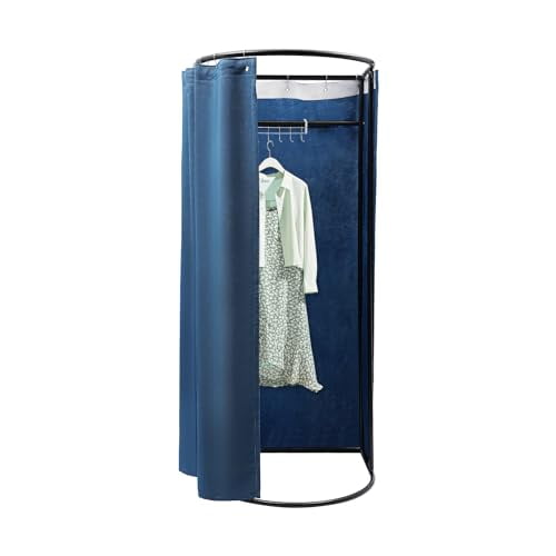 Fitting Room Clothing Store with Shading Curtain,Portable Changing Room ...
